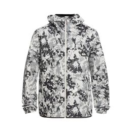 Quiksilver Regenjacke »Lizard Runner« Gray Violet Natural Abstract S S Material: Stoff aus recyceltem Polyester