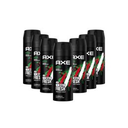 AXE Deo-Set Bodyspray Africa 7x 150ml Deospray Deodorant Männerdeo ohne Aluminium