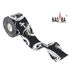Nasara Kinesiologie-Tape Dragon Design Tape 5cm x 5m in 3 Farben