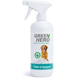 GreenHero Tiershampoo Leave-in Trockenshampoo für Hunde