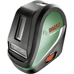 Bosch Home and Garden UniversalLevel 3 + TP320 Kreuzlinienlaser inkl. Tasche, selbstnivellierend Reichweite (max.): 10 m