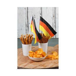 elasto Flagge Deko-Fahnen Set "Stick" Deutschland Deutschland-Farben