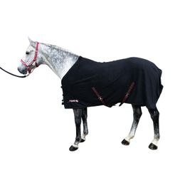 HORSE GUARD Pferde-Nierendecke HORSE GUARD Infrarot Fleecedecke Pferde Abschwitzdecke schwarz