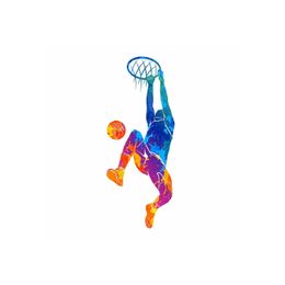 nikima Wandtattoo 188 Basketball Korb (PVC-Folie)