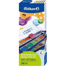 Pelikan Farbkasten Deckfarbkasten, K24®, Made in Germany, bunt