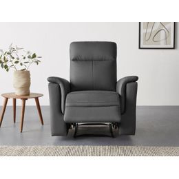 Home Affaire Relaxsessel Southbrook, TV-Sessel mit Schlaffunktion, Wohnzimmer, Funktionssessel, mit manueller und elektrischer Relaxfunktion, grau