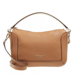 Kate Spade New York Crossbody Bags - Crush Pebbled Leather Shoulder Bag - in cognacbraun - Crossbody Bags für Damen