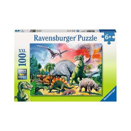 RAVENSBURGER VERLAG Ravensburger "Unter Dinosauriern", 100 Teile