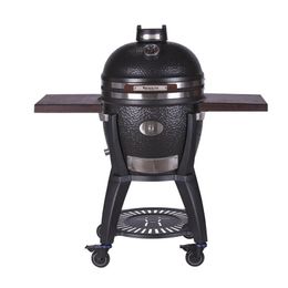 Keramikgrill Avantgarde Classic mit Gestell und Seitentische Grillfläche ø 46 cm - Monolith