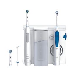 Oral-B Oral Health Center PRO 1 Munddusche + Elektrische Zahnbürste Weiß