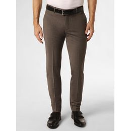 Drykorn Baukasten-Hose Herren Regular Fit meliert, schlamm