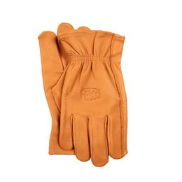 Astschere Felco Handschuhe aus Echtleder Größe L durchstoßfest Rindsleder Gartenhandschuh