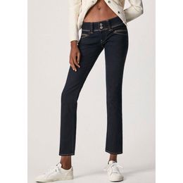 Pepe Jeans Regular-fit-Jeans VENUS mit Badge, blau