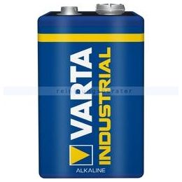 Batterie Varta Industrial 9V Block Alkaline MN1604/6LR61 1 Stück Batterie Va4022 lose 9-Volt-Block 6LR61