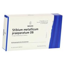 Weleda Stibium Metallicum Praeparatum D 6 Ampul 48X1 ml