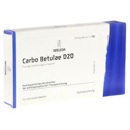 Weleda Carbo Betulae D 20 Ampullen 8X1 ml