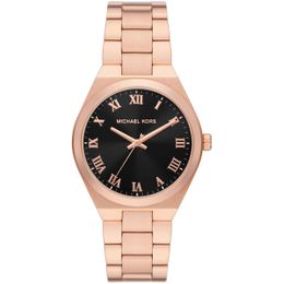 Quarzuhr Michael Kors "LENNOX, MK7392" Armbanduhren rosegold (roségoldfarben) Damen Quarzuhren