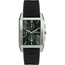 Chronograph Jacques Lemans "1-2161E" Armbanduhren schwarz Herren Quarzuhren