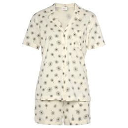 s.Oliver Pyjama Damen Gr&ouml;&szlig;e M beige / grau Winterkleid