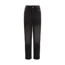 WE Fashion Jeans 'rise mom' Mädchen Größe 170 schwarz