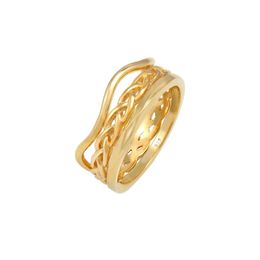 Elli Ring Damen Gr&ouml;&szlig;e 56 gold