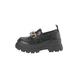 Buffalo Slipper 'Aspha' Damen Größe 41 gold / schwarz