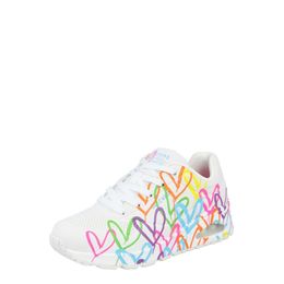 Skechers Sneaker 'Uno-Highlight Love' Damen Größe 37.5 gelb / dunkelorange / pink / weiß
