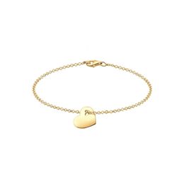 Elli Bracelet 'Herz' female Gold size 18