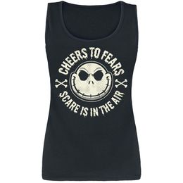 The Nightmare Before Christmas Jack - Cheers To Fears Top schwarz in L