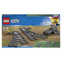 Lego® Konstruktionsspielsteine CITY Weichen