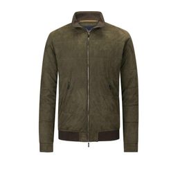 &Uuml;bergr&ouml;&szlig;e : Eduard Dressler, Blouson in Leder-Optik, Kiran in Tanne
