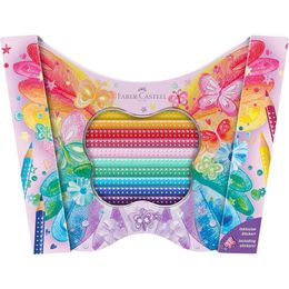 Faber-Castell Buntstift 20 Buntstifte SPARKLE Schmetterling farbsortiert