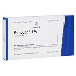 Weleda Gencydo 1% Injektionslösung 8 St
