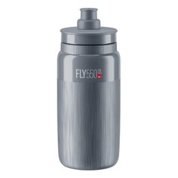 Elite Trinkflasche Trinkflasche Fly Tex 550ml, grau