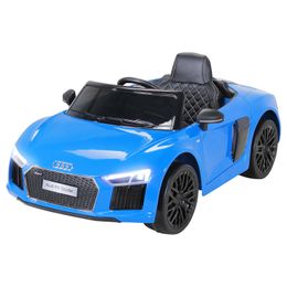 Actionbikes Motors Kinder-Elektroauto Audi R8 4S Spyder Premium Lizenziert (Blau)