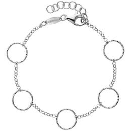 Der Kettenmacher Fantasy Armband 925/- Sterling Silber 19,5cm Diamantiert