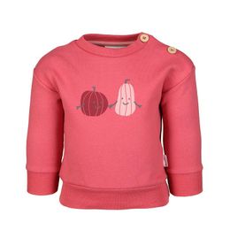 Sanetta PURE - Sweatshirt PUMPKIN in cherry blush, Gr.62