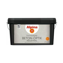 Alpina - Innenfarbe Beton Optik Set 4,1 l hellgrau Effektfarbe Wandfarbe