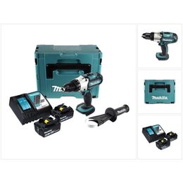 Makita Säulenbohrmaschine DDF 451 RGJ Akku Bohrschrauber 18 V 80 Nm + 2x Akku 6