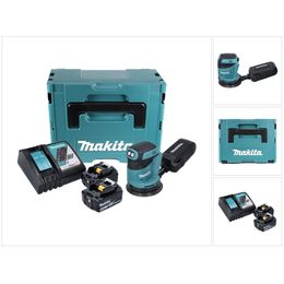 Makita Exzenterschleifer DBO 180 RMJ Akku Exzenterschleifer 18 V 125 mm + 2x Akku 4