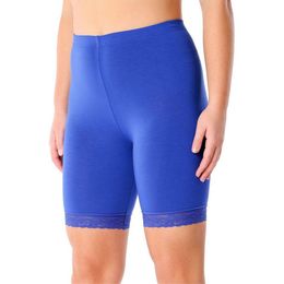 Merry Style Leggings Damen kurze Leggings Spitze Freizeit High Waist Radlerhose MS10-431 (1-tlg) elastischer Bund