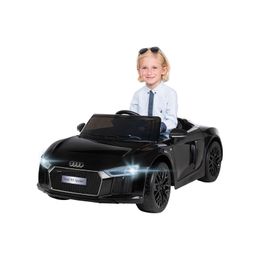 Actionbikes Motors Kinder-Elektroauto Audi R8 4S Spyder Premium Lizenziert (Schwarz)