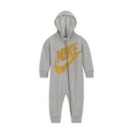 Nike Overall mit durchgehendem Reißverschluss für Babys (0–9 M) - Grau