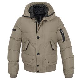 Poolman Steppjacke Cold Lake (Sale) beige, Gr&ouml;&szlig;e S