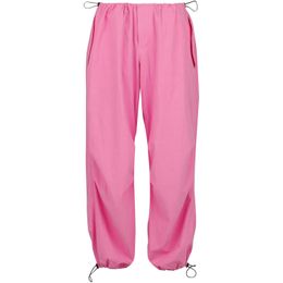 Banned Alternative Nyx Wide Leg Trousers Stoffhose pink in L