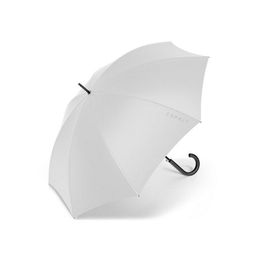 Esprit Stockregenschirm nachhaltiger Regenschirm mit Automatik antarctica grau