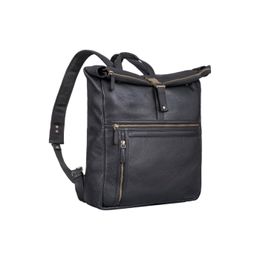 STILORD Notebook-Rucksack "Edmund" Praktischer Leder Rucksack Herren und Damen