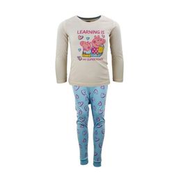 Peppa Pig Schlafanzug Peppa Wutz Mädchen Kinder Pyjama Gr. 92 bis 116