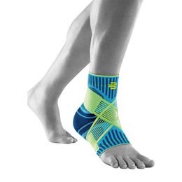 Bauerfeind Fußbandage Ankle Support, für den rechten Fuß, blau|bunt