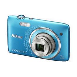 Kompakt - Nikon Coolpix S3500 - Blau